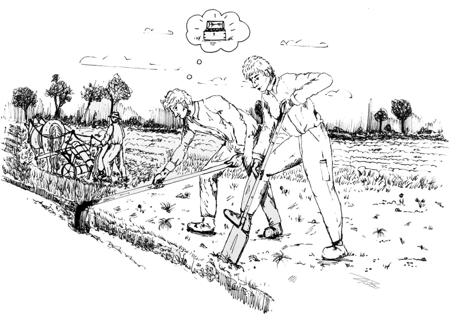 Le Laboureur et ses enfants - Morale et valeurs